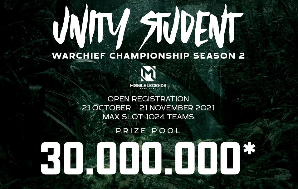 UniPin Rilis UNITY Student Warchief Championship Season 2 Bagi 100 ...