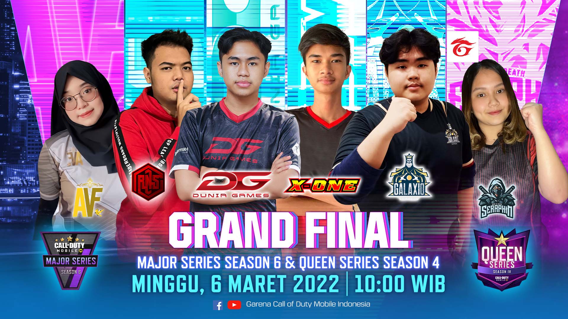 Ini Dia Tim-tim yang Akan Tampil di Grand Final CODM Major Series ...