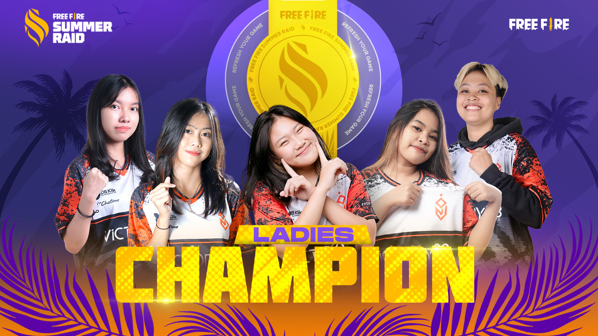 EVOS Esports dan VOID Esports Jadi Juara Baru di Free FIre Summer Raid ...