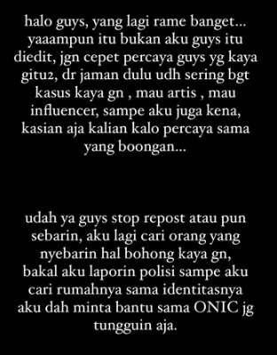 Beredar Link Video Syur Kayess Brand Ambassador ONIC, Ini Klarifikasinya! - IndoGamers