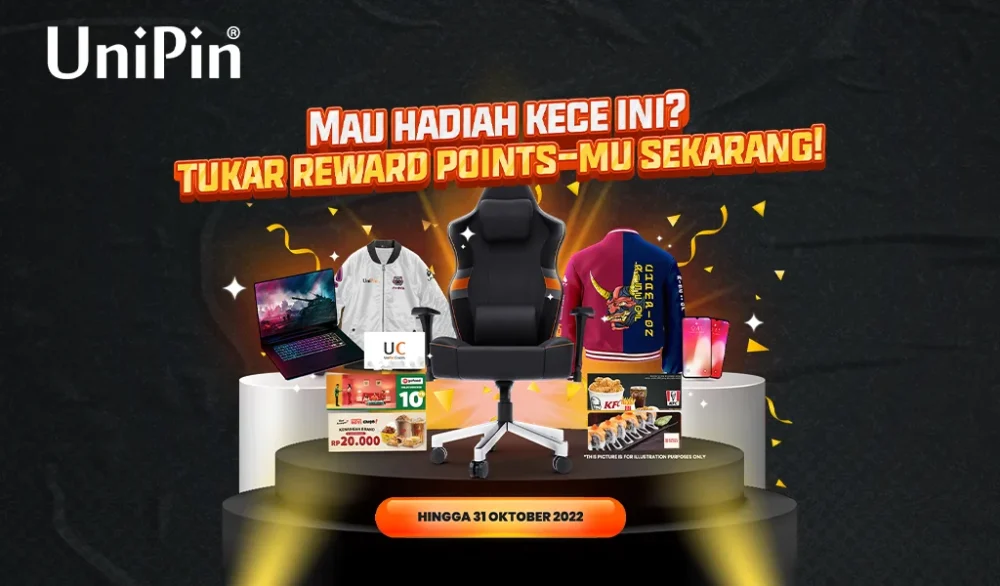 Tukarkan UniPin Reward Point dan Dapatkan Beragam Hadiah Fantastis ...