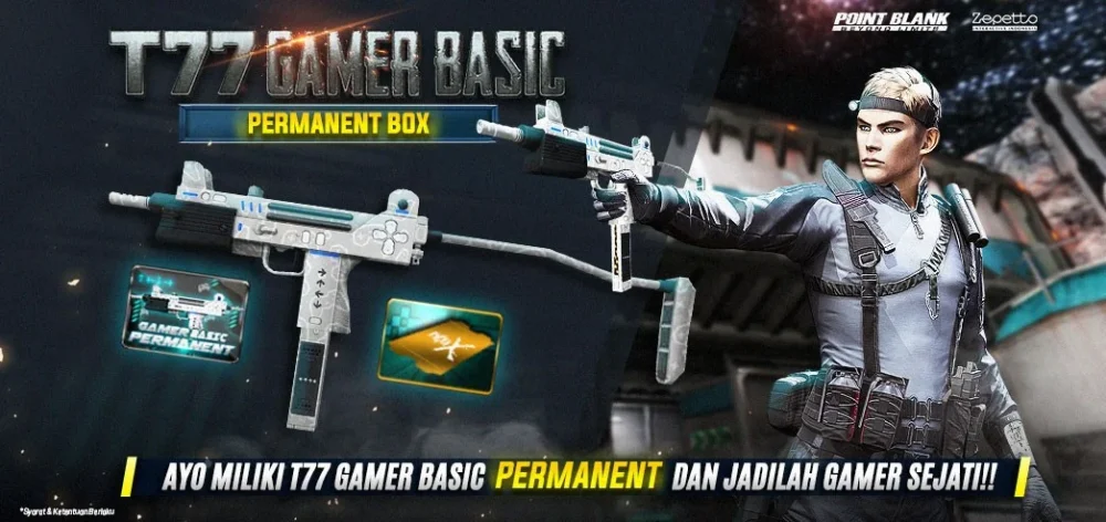 Point Blank Rilis Senjata Permanen Baru Bertema Gaming, T77 Gamer Basic ...