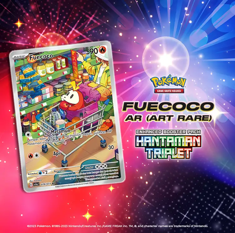 Kartu Pok√©mon Art Rare Sprigatito, Fuecoco, dan Quaxly Ada di Hantaman ...