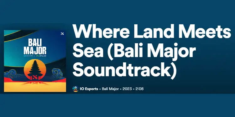 Keren! IO Esports Rilis Official Soundtrack Dota 2 Bali Major 2023 ...