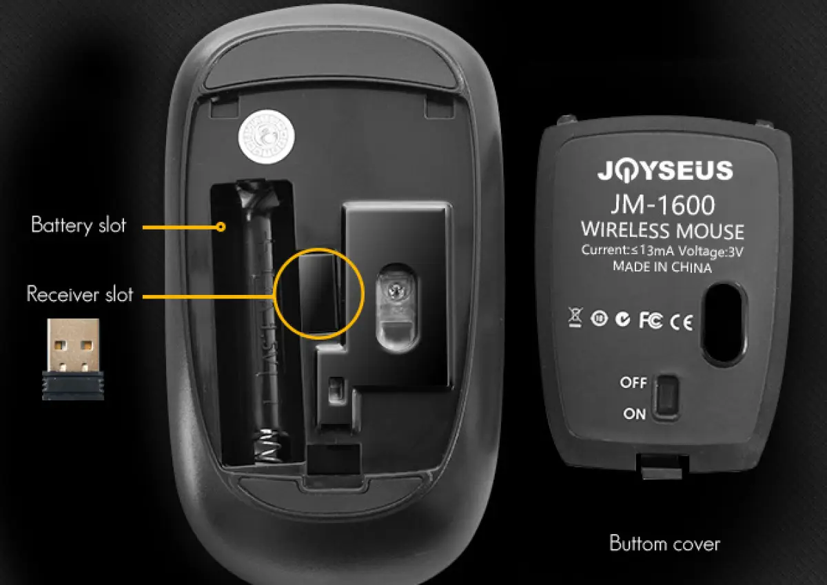 Spesifikasi dan Harga Joyseus Wireless Mouse - IndoGamers