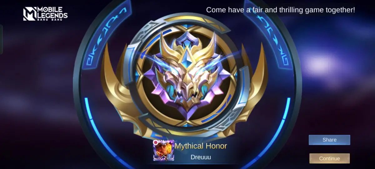 Mengenal Rank Mythic Honor di Mobile Legends yang Sulit Ditaklukkan dan ...