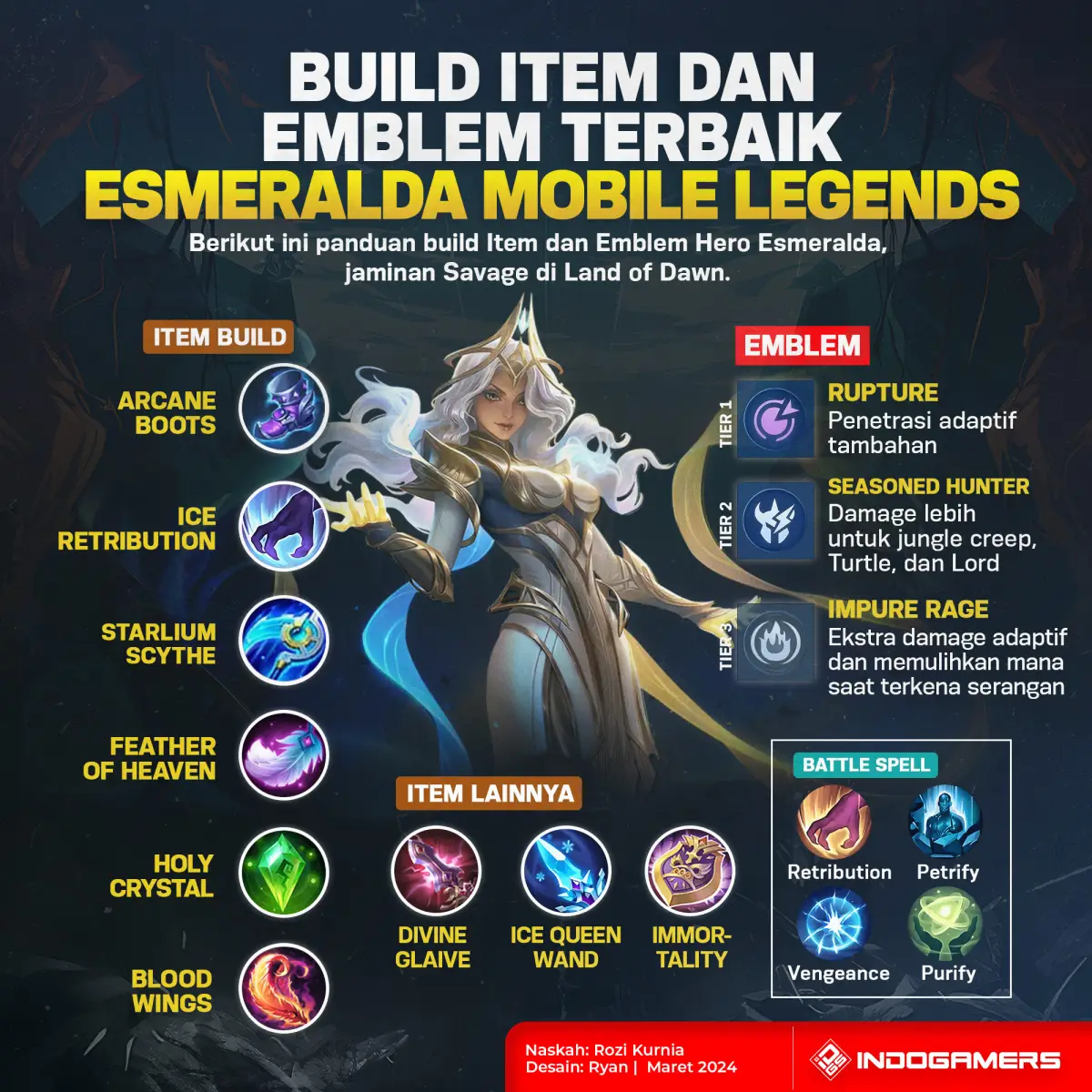 Build Terbaik Hero Esmeralda Mobile Legends - IndoGamers
