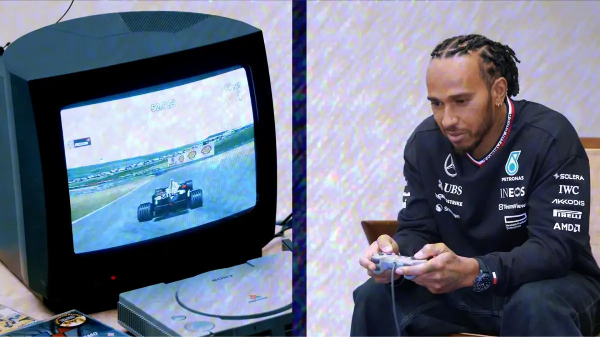Nggak Sangka! Pembalap F1 Lewis Hamilton Kesulitan Main Game Balap ...