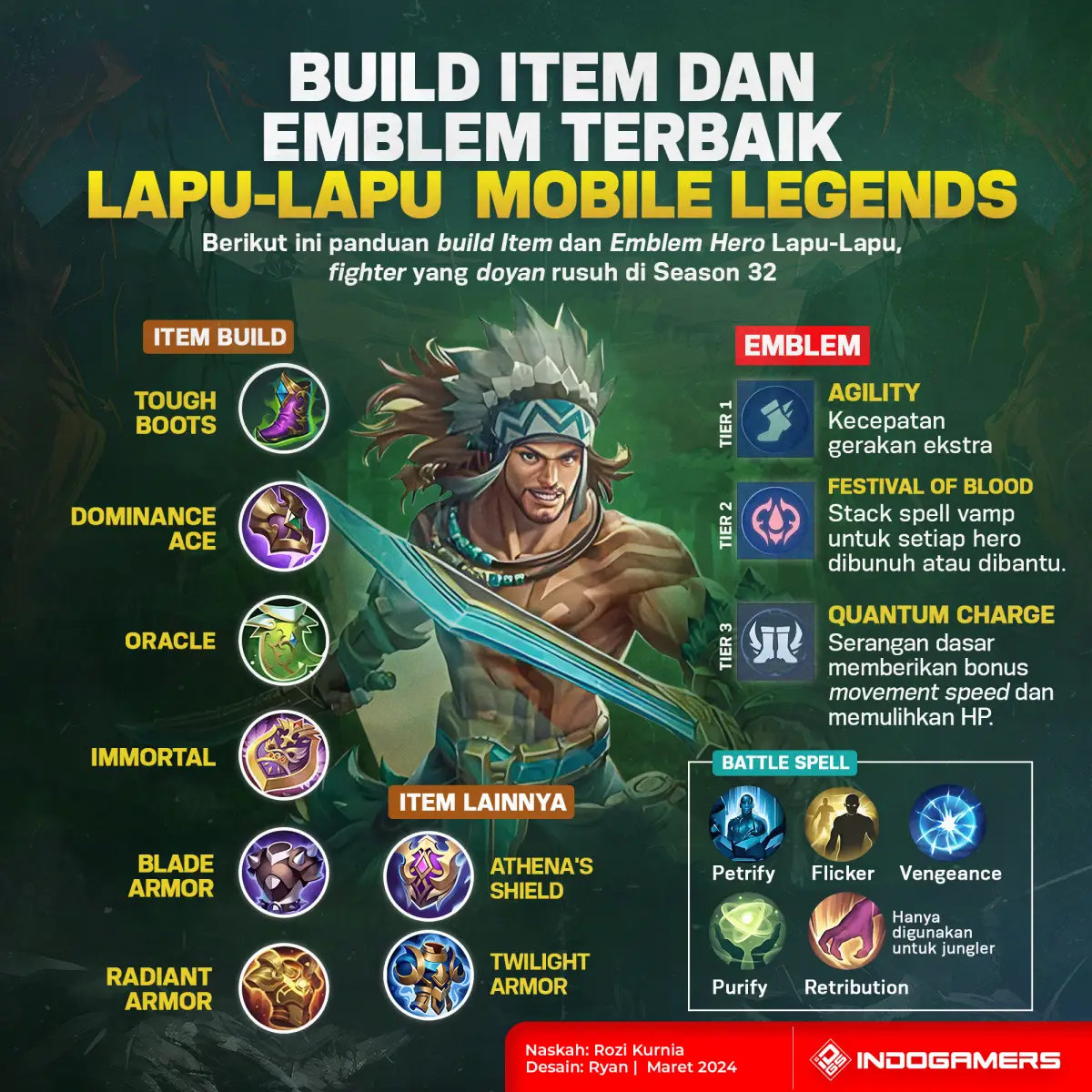 Build Terbaik Hero Lapu - Lapu Mobile Legends, Fighter yang Cocok Buat Kamu yang Berjiwa Rusuh ...
