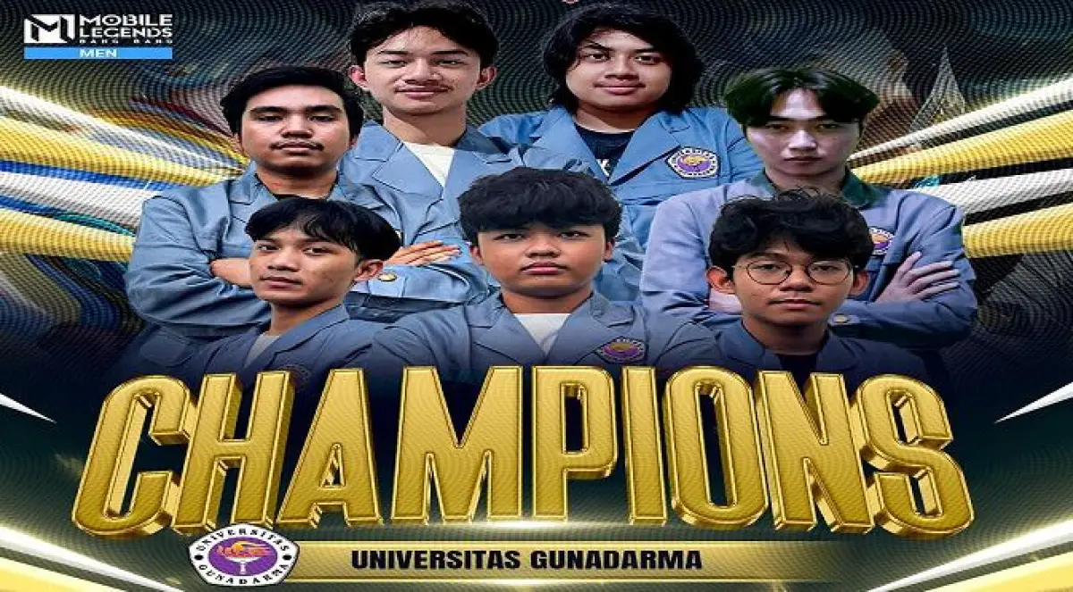 Universitas Gunadarma Juara Liga Esports Nasional Mahasiswa 2024 ...