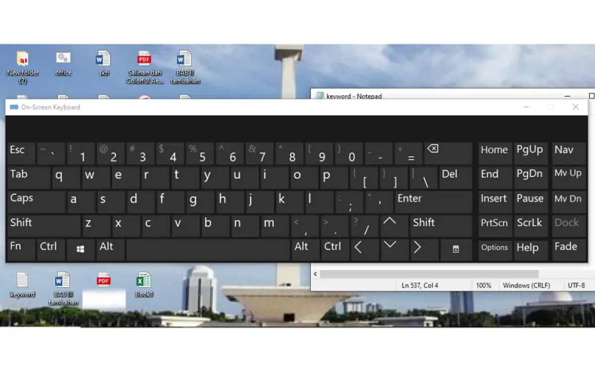 Cara Menampilkan Keyboard di Layar Laptop Windows dengan Mudah - IndoGamers