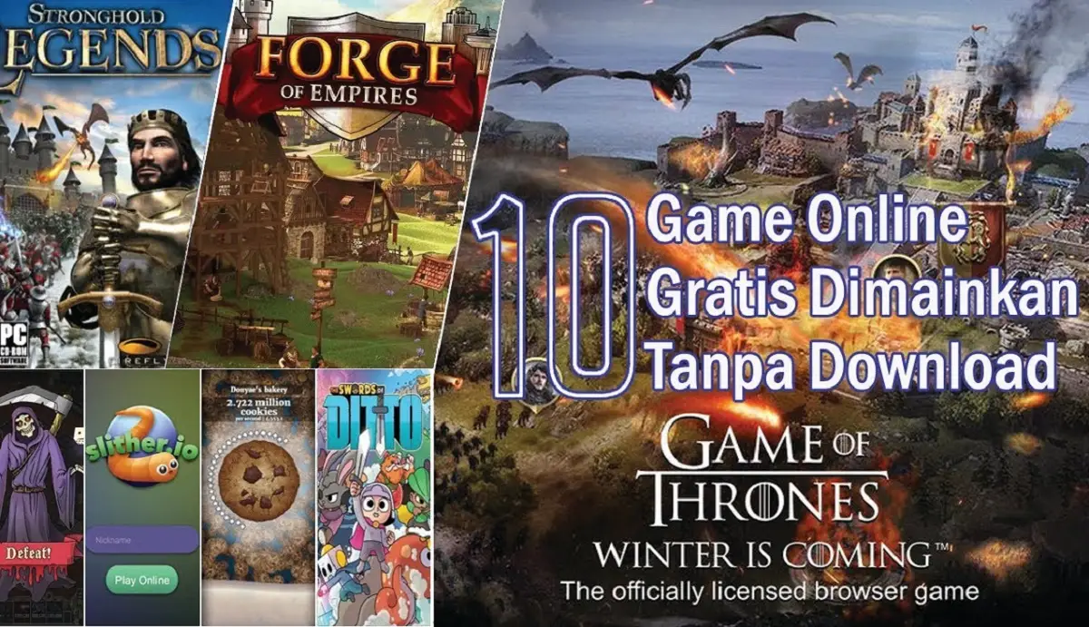 Rekomendasi 10 Game Online Gratis Mobile dan PC yang Seru Dimainkan di ...