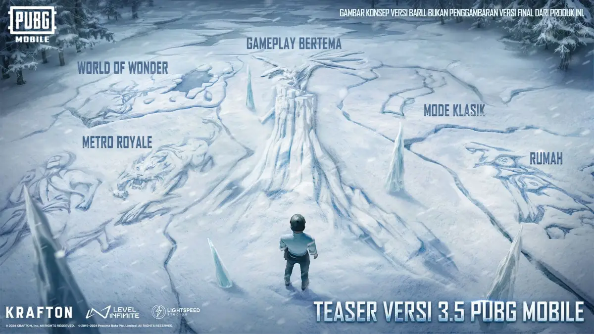 Update PUBG MOBILE Versi 3.5: Muncul Area Bersalju, Naga hingga Harta Karun di Icemire Frontier ...