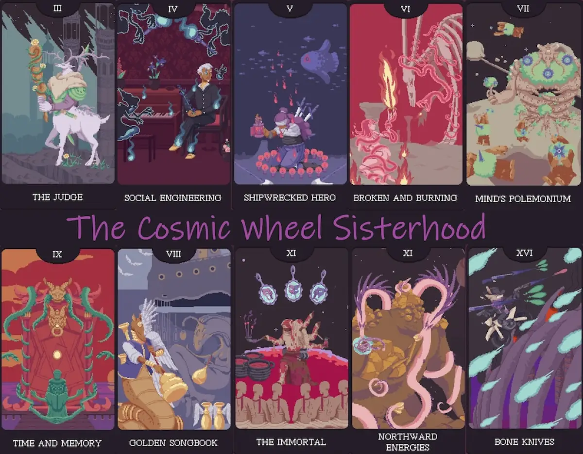 Cosmic Wheel Sisterhood, Bukan Sekedar Tarot, Kamu Akan Berada di Dunia ...