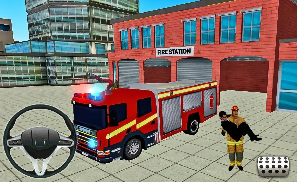 Jadi Pahlawan di Game Simulasi Pemadam Kebakaran, Berlatih Aksi ...