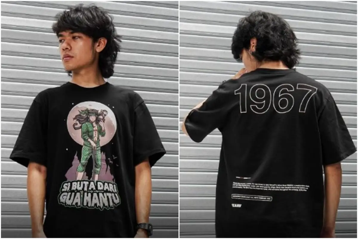 Wah, Ada Koleksi T-Shirt Khusus Si Buta Dari Gua Hantu yang Sedang ...
