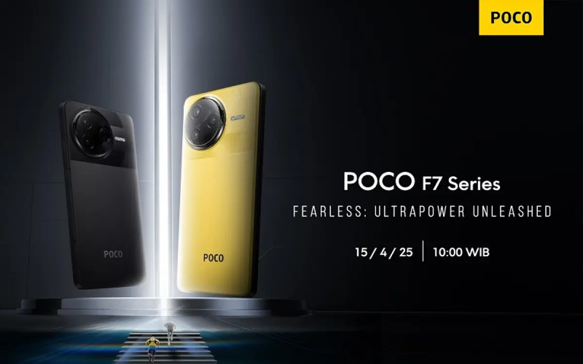 Resmi Debut di Indonesia, POCO F7 Series Hadirkan Dua Model dengan Slogan Fearless: Ultrapower ...