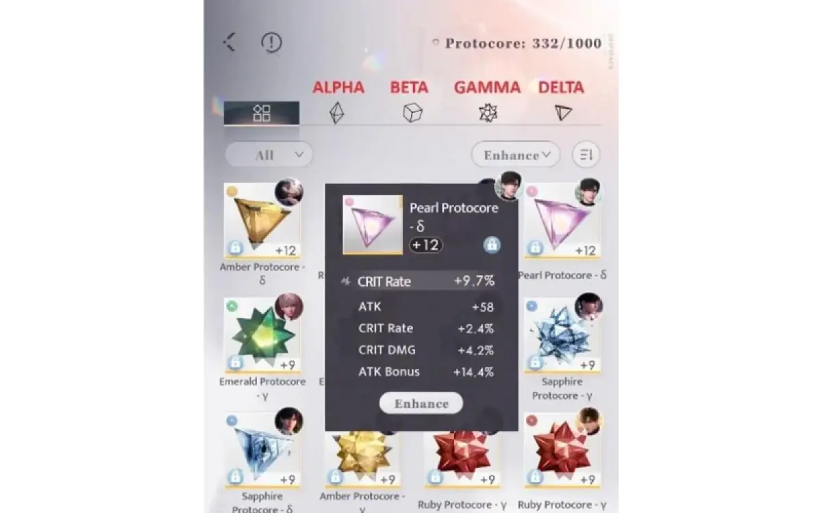 Tips Build Protocore Love and Deepspace - IndoGamers