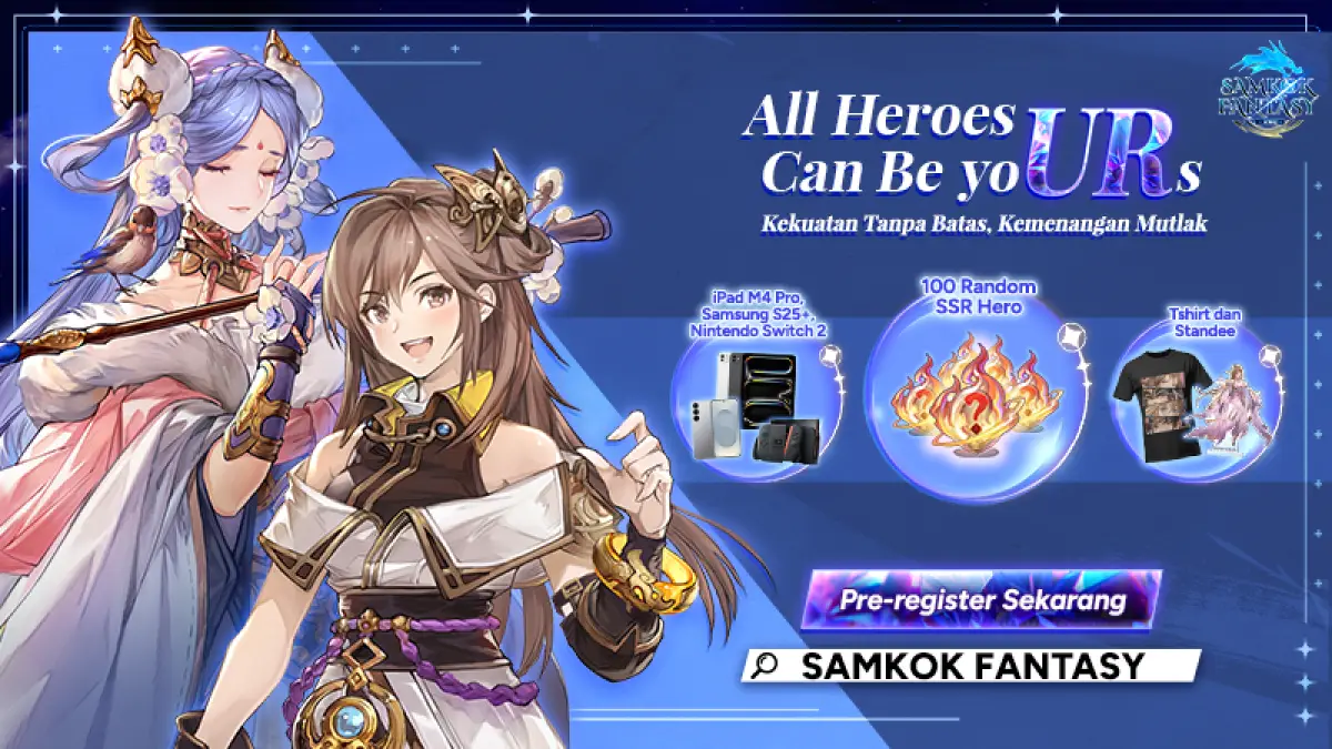Samkok Fantasy Umumkan Pre-Registrasi di Indonesia, Bagi-Bagi Nintendo ...