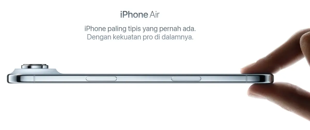 iPhone Air: Desain Tipis, Chip A19 Pro, dan Kekuatan Gaming Tanpa ...