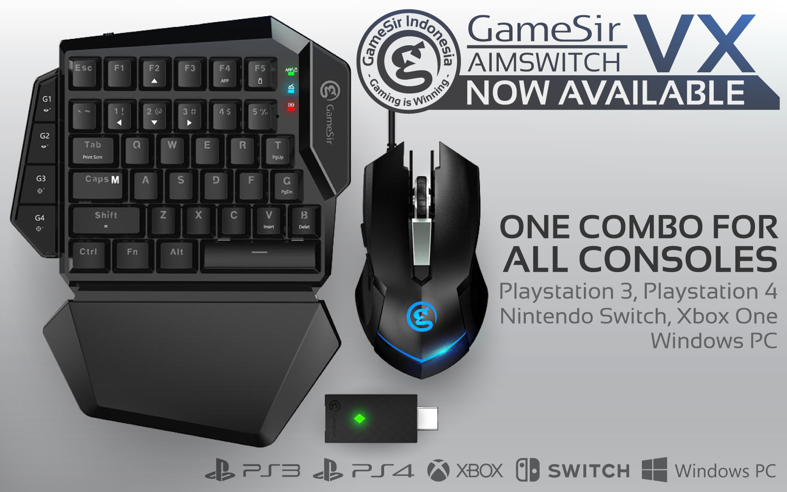 GameSIr VX AimSwitch, Mainkan Game First-Person Shooter di Konsol ...