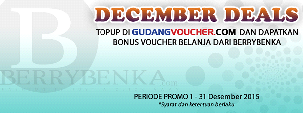 Top Up di Gudang Voucher dan Dapatkan Voucher Belanja Gratis! - IndoGamers